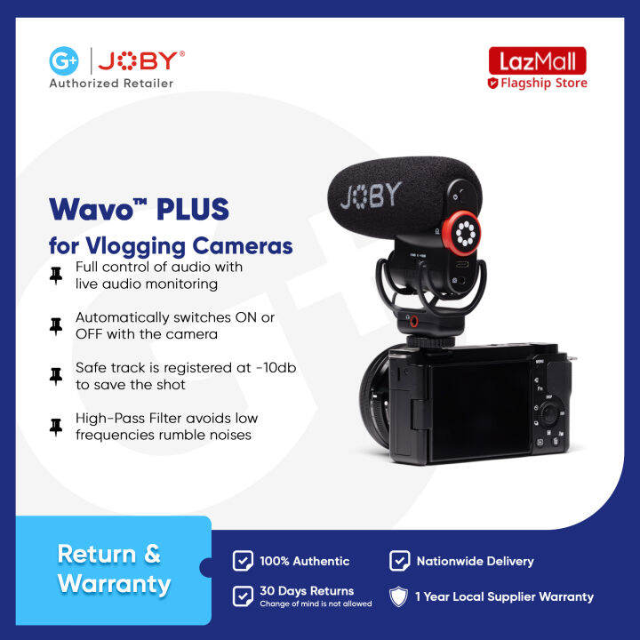 JOBY Wavo PLUS on Camera Microphone | Lazada PH