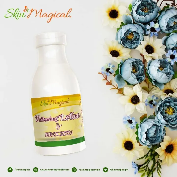 Skin Magical Whitening Lotion With SPF 300ML | Lazada PH