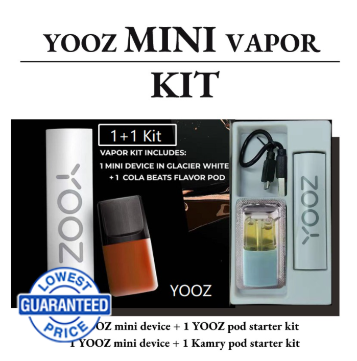 YOOZ Mini Device + 1 Pod Classic Entry Kit Juice Yooz Pods | Lazada PH
