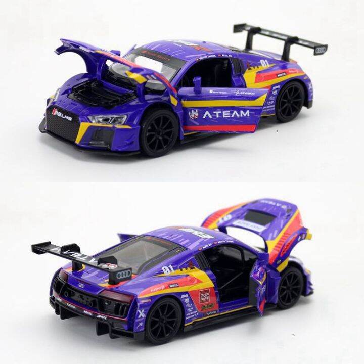 1/32 AUDI R8 LMS - EVA RT TEST TYPE-01 KAKUSEI 覚醒 X WORKS R8 Diecast ...
