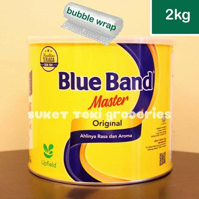 Mentega / Margarine Blue Band Master 2kg Original Serbaguna Kaleng ...