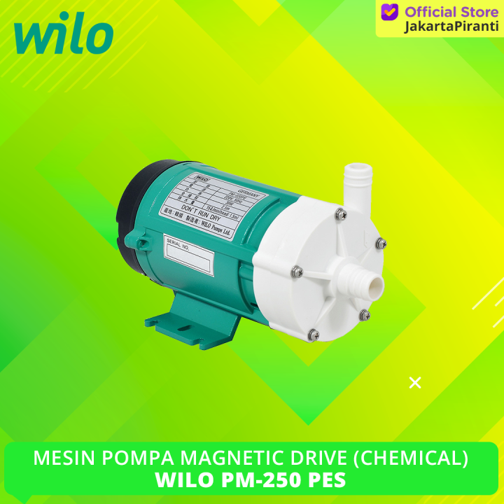 Mesin Pompa Cairan Kimia Magnetic Drive (Chemical Pump) Wilo PM-250 PES ...