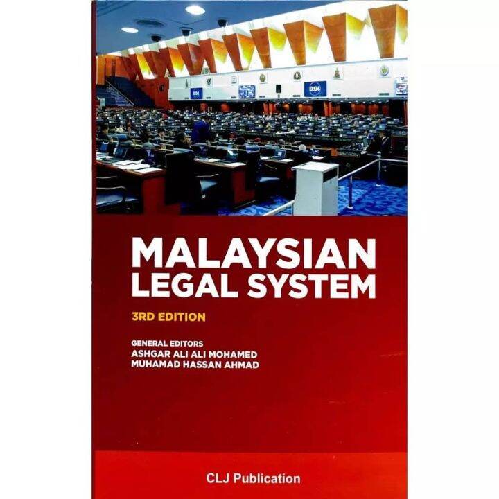 [ CLJ PUB ] Malaysian Legal System ( 3rd Edition ) | Lazada