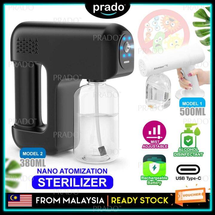 PRADO CLEAR STOCK Malaysia【READY STOCK】Nano Mist Disinfectant Atomizer ...