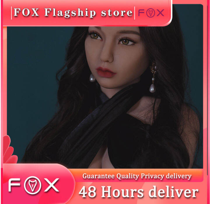 New Black Pearl FOX auto blowjo-b Solid non-aerated sex doll whole body realistic sex doll ...