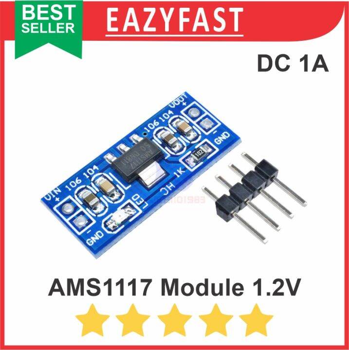 AMS1117 1.2V 1.2 V 1A Regulator Power Supply Board Module Step Down ...
