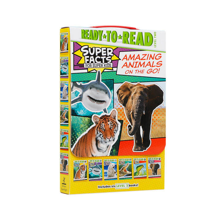 Milumilu Amazing Animals on The Go! Original English Books Primary ...