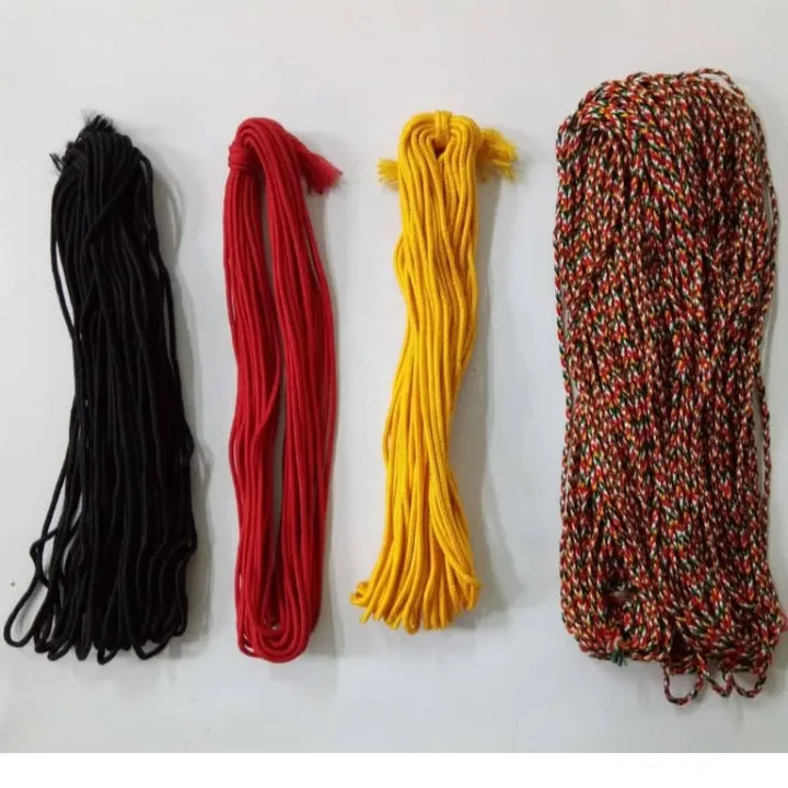 Arana Kayiru - Red / Black / Yellow / Rainbow Colour - 5meter | Lazada