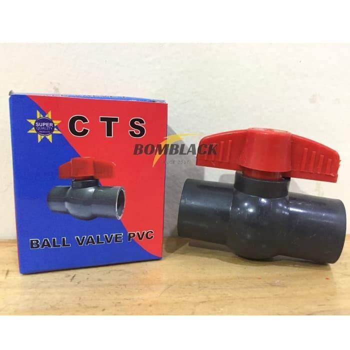 Stop Kran Ball Valve PVC Sock 3/4 inch Stop Keran Air Plastik MURAH ...