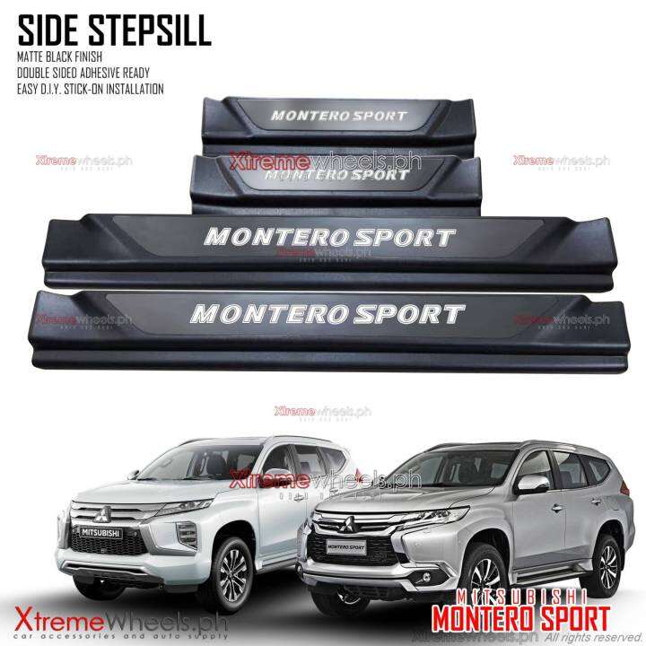MITSUBISHI MONTERO 2016-2023 SIDE STEPSILL / DOOR STEP SILL PROTECTOR ...