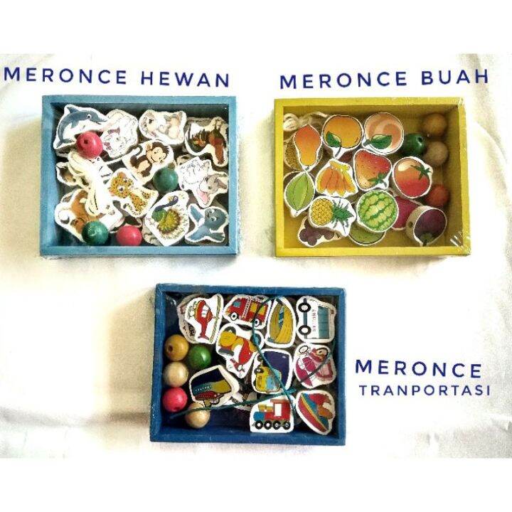 Meronce Hewan Buah & Tranportasi | Lazada Indonesia