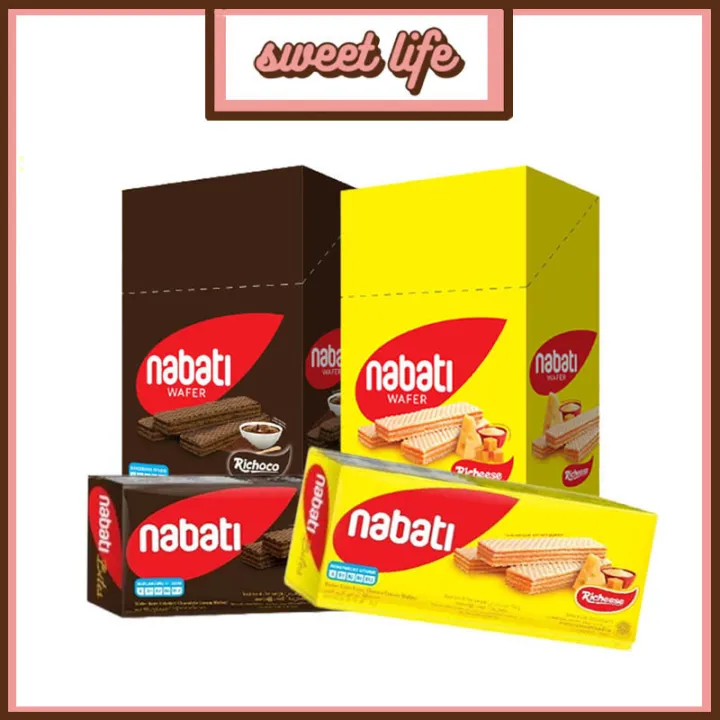 140G / 145G / 150G NABATI WAFER SERIES BOX RICHEESE & RICHOCO ( CHEESE / CHOCOLATE / BOX / KOTAK ...