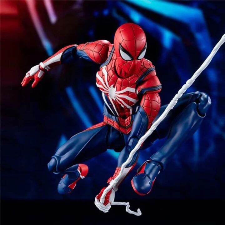 ชุดอัพเกรด SHF Spider Man ชุด PS4หุ่นแอคชันแบบสะสมได้สไปเดอร์แมนของเล่น ...