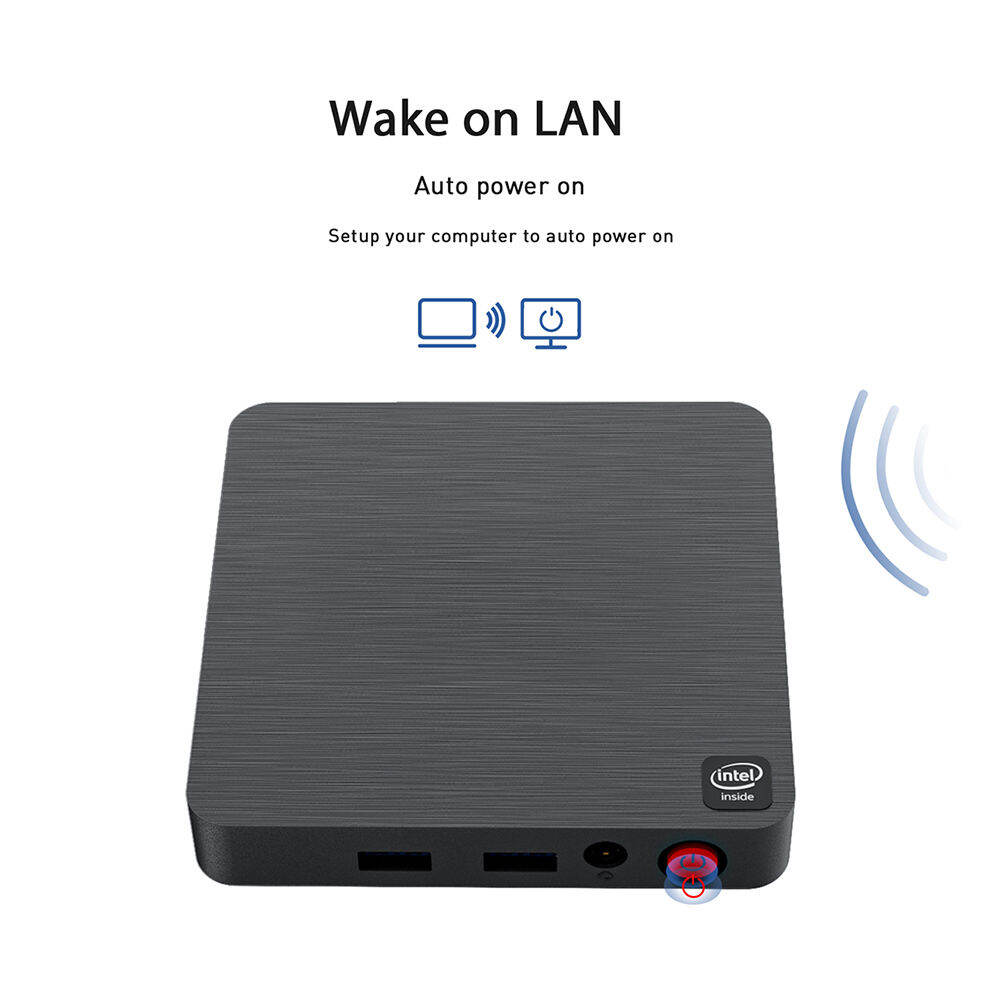 Beelink T4 Pro Mini PC Intel Celeron N3350 2.4GHz Licensed Windows 10 Pro 4GB+64GB 2.4/5.8GHz ...