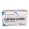 CALCIUM KALK KALSIUM LACTATE LAKTATE 500MG PERSTRIP ISI 10 TABLET ...
