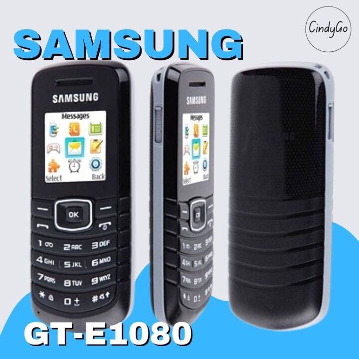 COD Brand New Keypad Phone Samsung GT E1080 Refurbish Feature Phone ...