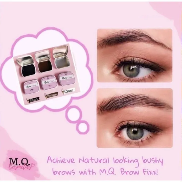 M.Q. Cosmetics Brow Fixx with FREE Spoolie | Lazada PH