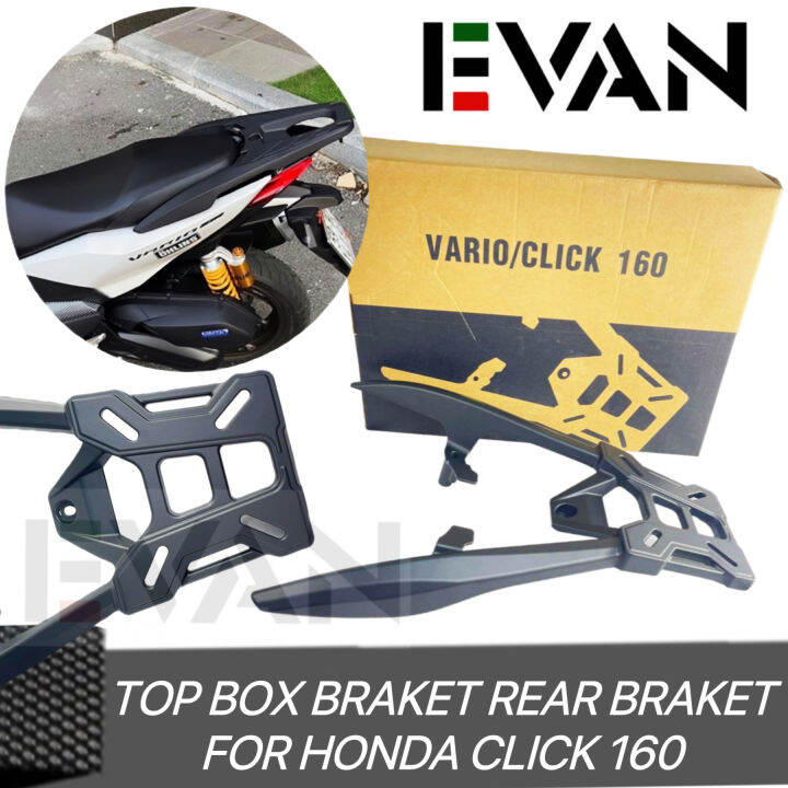 EVAN.PH Top Box Braket For Honda Click 160 Rear Braket | Lazada PH