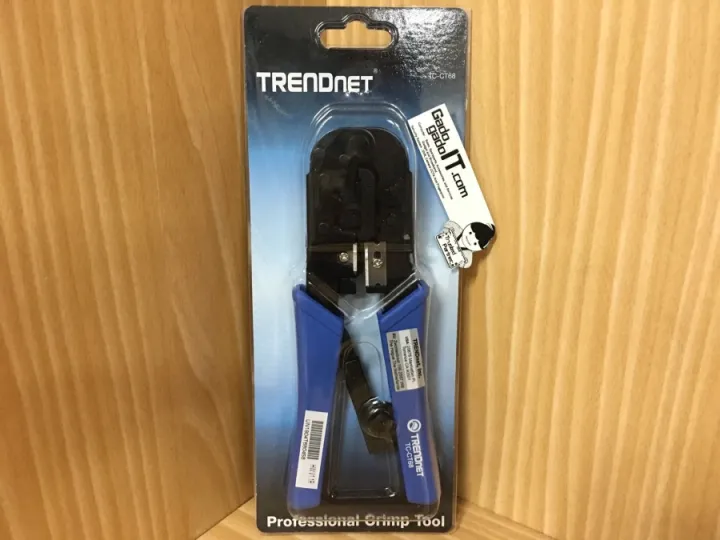 TRENDnet TC-CT68 Crimping Tool RJ45, RJ11/Tang krimping Tools Cat5 ...