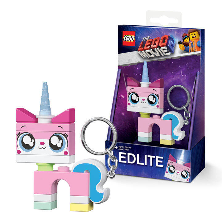 LEGO พวงกุญแจเลโก้ พวงกุญแจไฟฉาย มินิฟิกเกอร์ เลโก้ Unikitty LEGO Movie ...