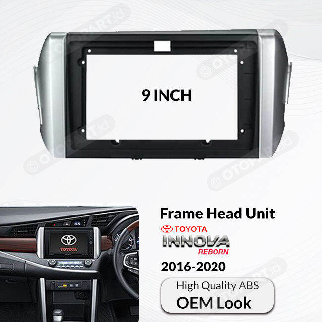 Frame Head Unit Toyota INNOVA Reborn 9/10 inch OEM | Lazada Indonesia