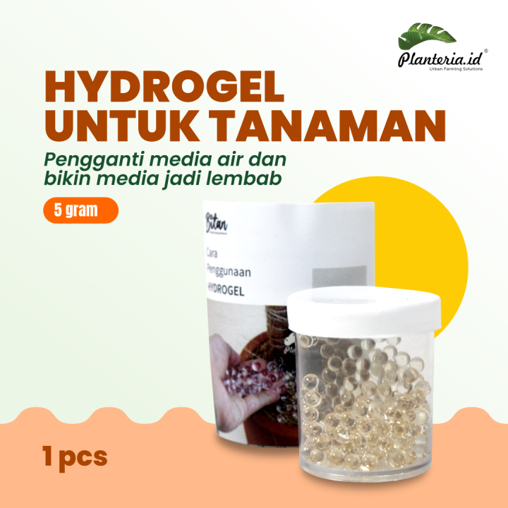 Hydrogel untuk kelembaban tanaman menyerap air sampai 100 kali berat aslinya | Lazada Indonesia