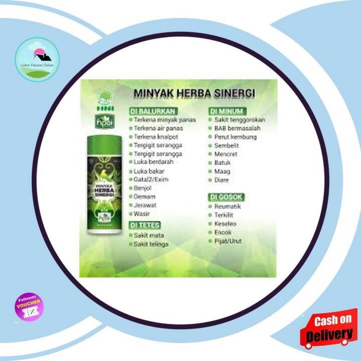 Orginal Minyak Herbal Sinergi HPAI - MHS Minyak Bubut but but Serbaguna ...