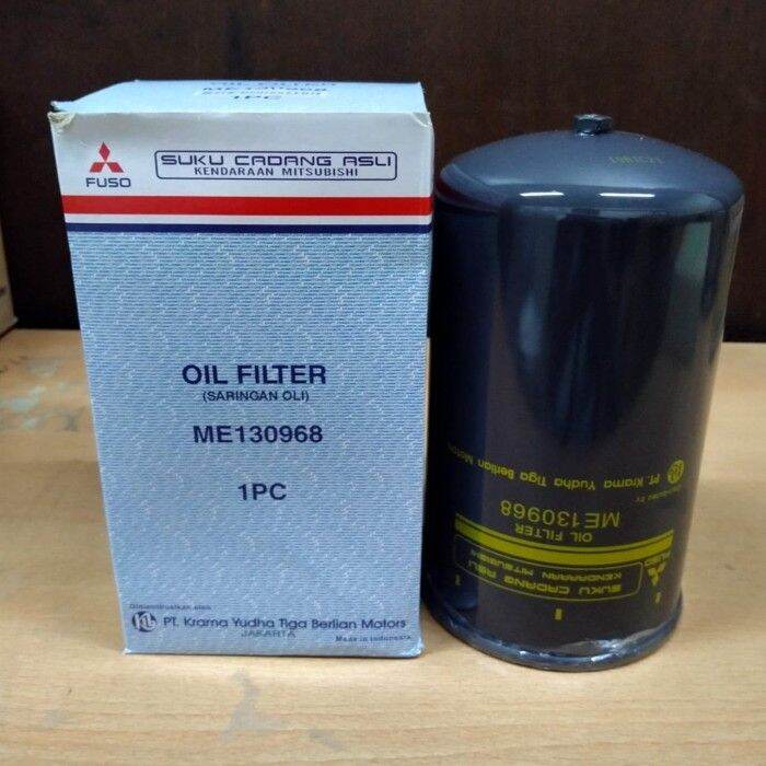 FILTER OLI FUSO - ME130968 MITSUBISHI ORIGINAL OIL FILTER | Lazada ...