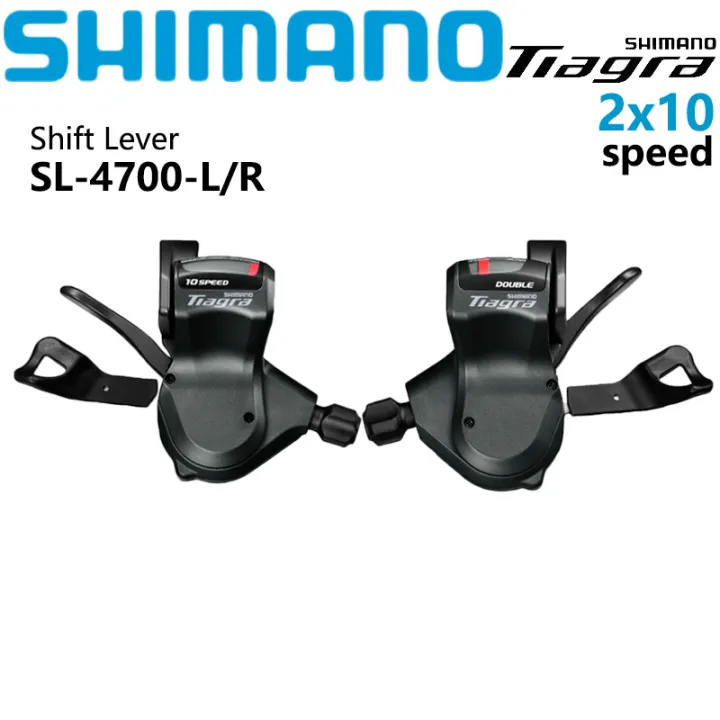 Shimano Tiagra SL 4700 Tuas Pemindah Gigi, Aksesori Sepeda Road Bike Tuas Pemindah Gigi 2X10 ...