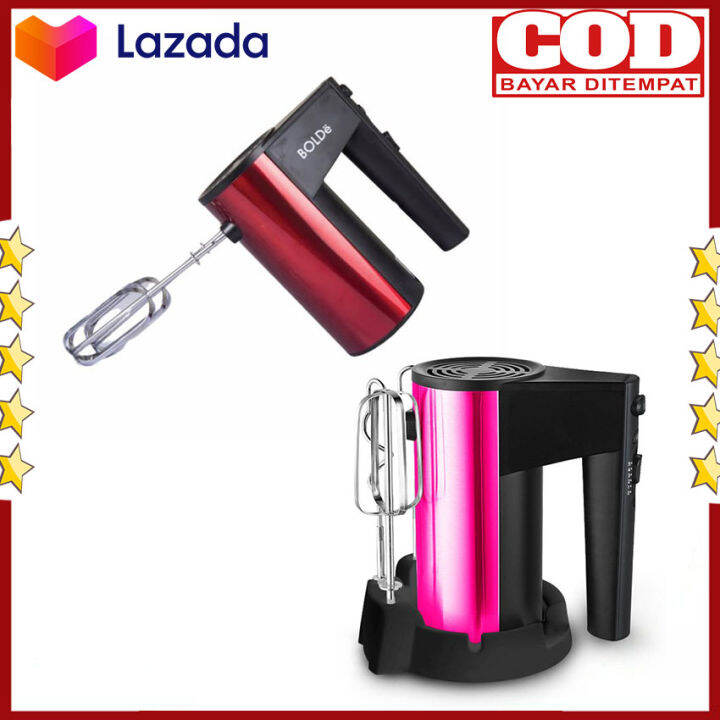 BOLDE Super Mix Hand Mixer Turbo - Mixer Serbaguna | Lazada Indonesia