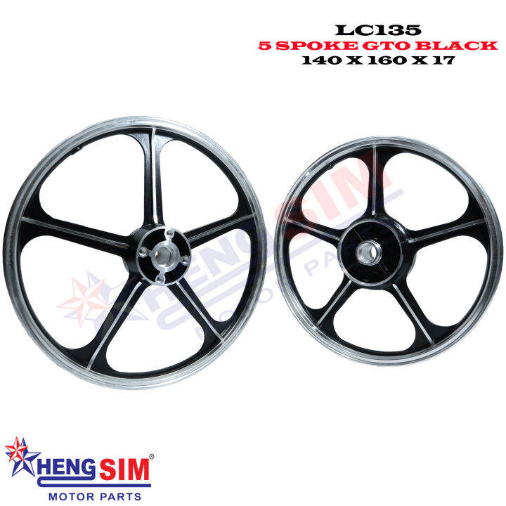 LC135 V1 - V6 / SRL 110 / Z / ZR / 115 / 115 FI SPORT RIM WITH BUSH AND ...
