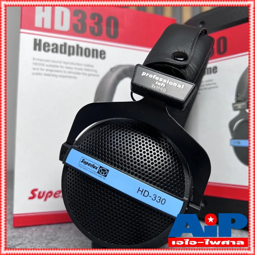 SUPERLUX HD330 หูฟัง SUPERLUX หูฟัง HEADPHONE HD 330 หูฟังครอบหู หูฟังมอนิเตอร์ AI-PAISARN เอไอ ...