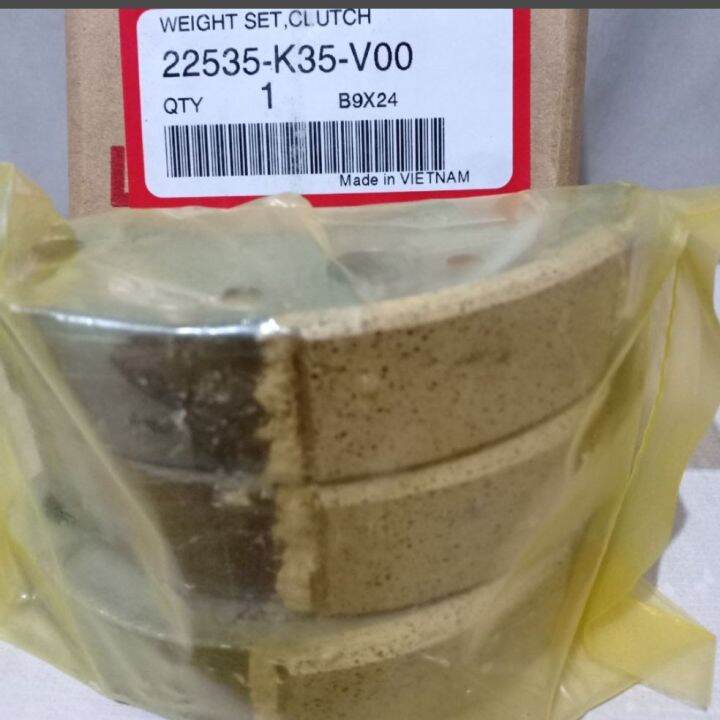 CLICK 125 WEIGHT SET CLUTCTH ORIGINAL HONDA (22535-K35-V00) | Lazada PH