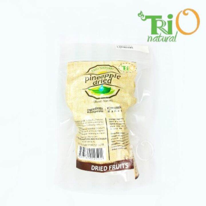 Trio Natural Pineapple Dried 250 gram | Lazada Indonesia