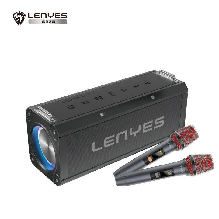 Lenyes ลำโพงบลูทูธ แบบพกพา รุ่น S828 ประกัน 1 ปี | Lazada.co.th