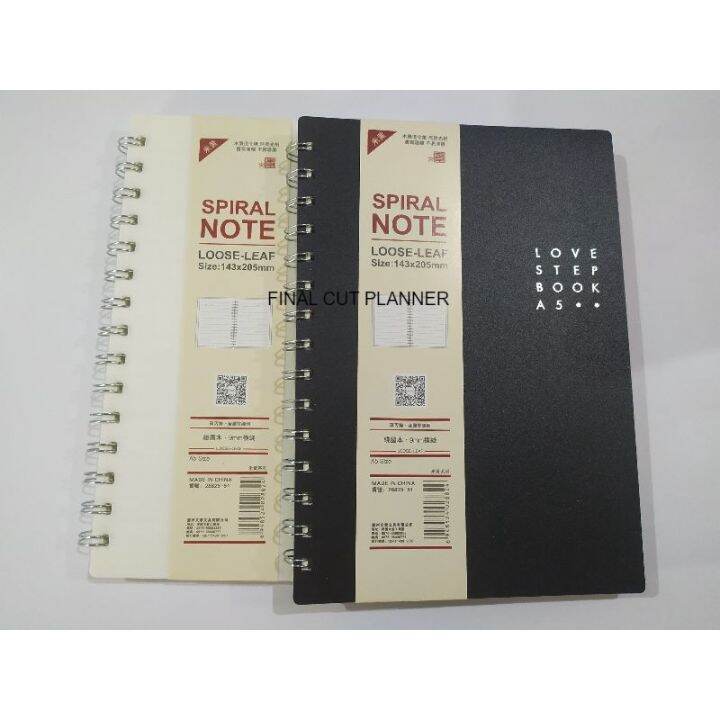 Note Book a5 Murah/ Memo spiral Ukuran A5 Tebal 80 lembar | Lazada ...