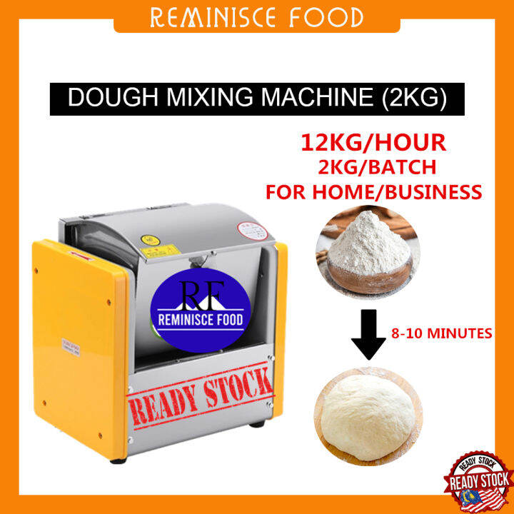 Heavy Duty Dough Mixing Machine, 2KG/5KG/10KG Capacity Model, 550W ...