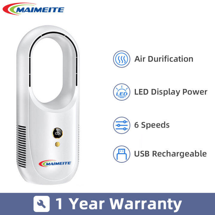 MAIMEITE Bladeless electric fan child safety tower fan is safe, stylish ...