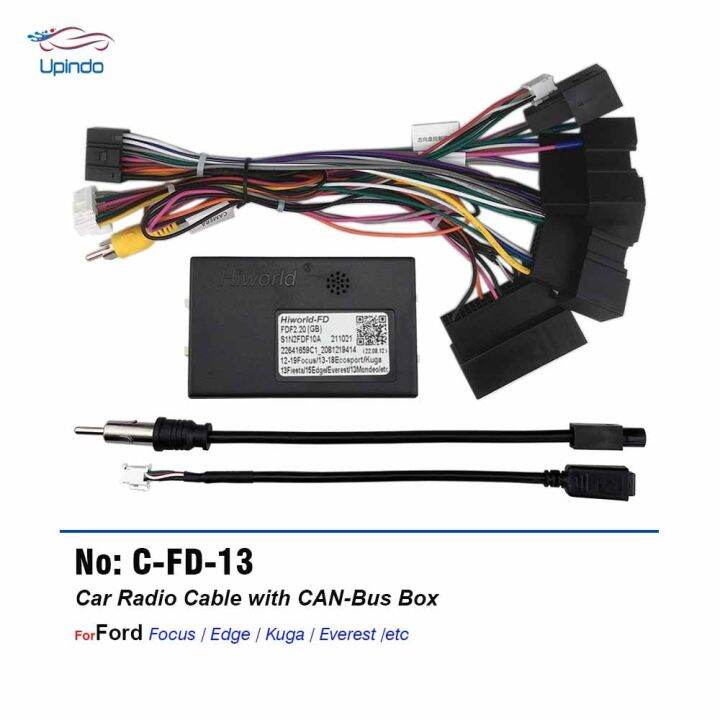 Car Radio Cable Head Unit Power Wiring Harness Socket Connector With ...