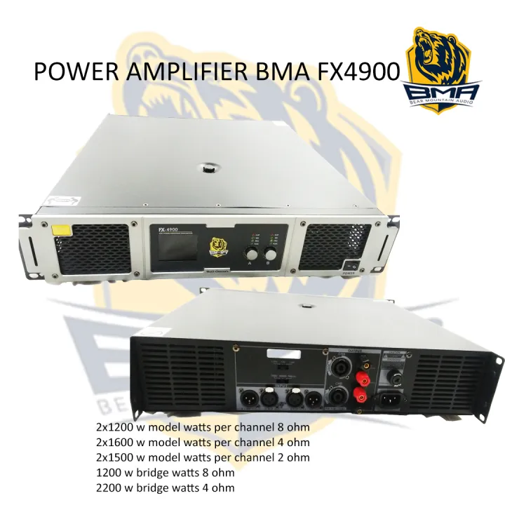 AMPLIFIER BMA FX-4900 | Lazada Indonesia