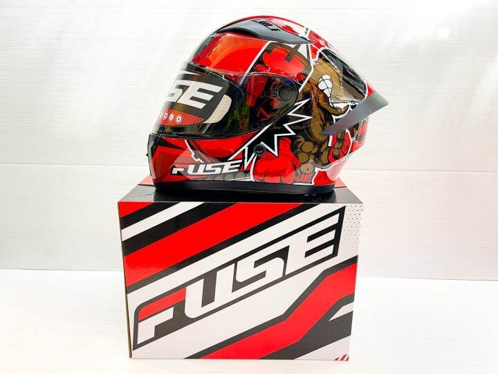 หมวกกันน็อค FUSE Full Face Razor SP #9 Versur (Glossy) | Lazada.co.th