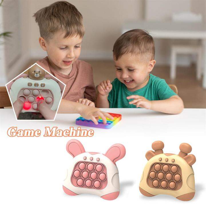 Pop It Up Fidget Toys Music Press Bubble Game Stress Children Reliever ...