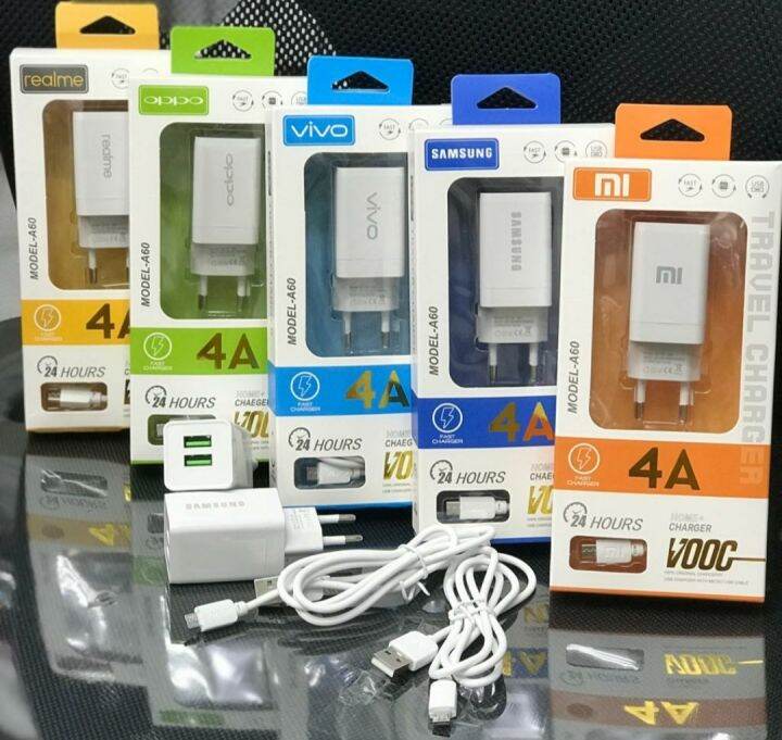Carger handphone oppo,samsung,vivo,xiomi,realme VOOC fast carging USB ...