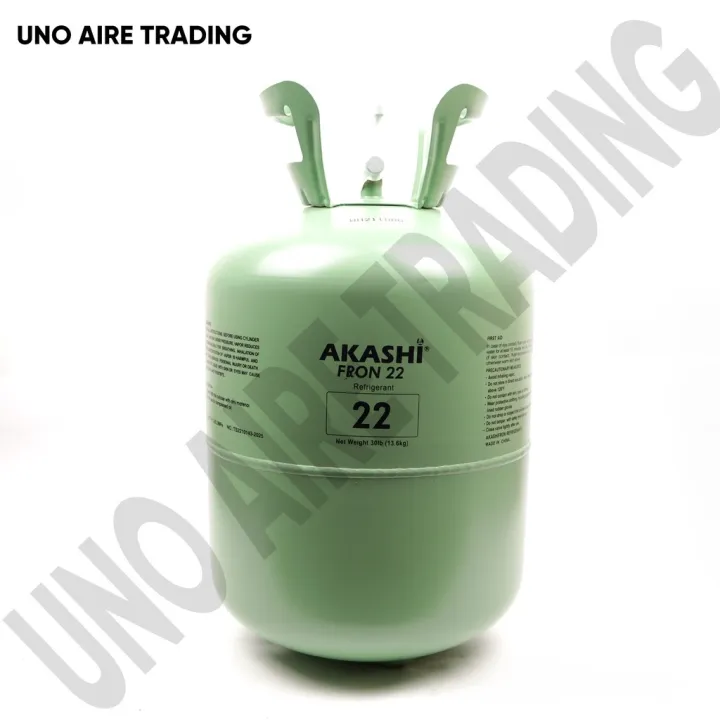 AKASHI R22 Freon Refrigerant Tank ORIGINAL for Airconditioning 13.6kg | Lazada PH