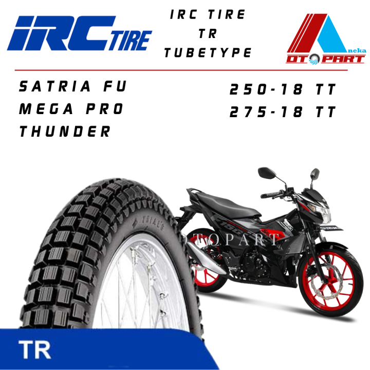 IRC Ban Motor Trail Tubetype R18 Uk 250-18 & 275-18 Trail/Supra/Revo ...