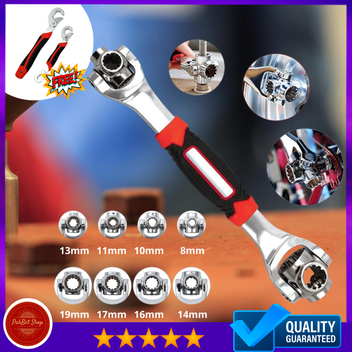 PAKBET SHOP 360 Degree Rotating Head Tiger Wrench + Snap 'n Grip Tool ...