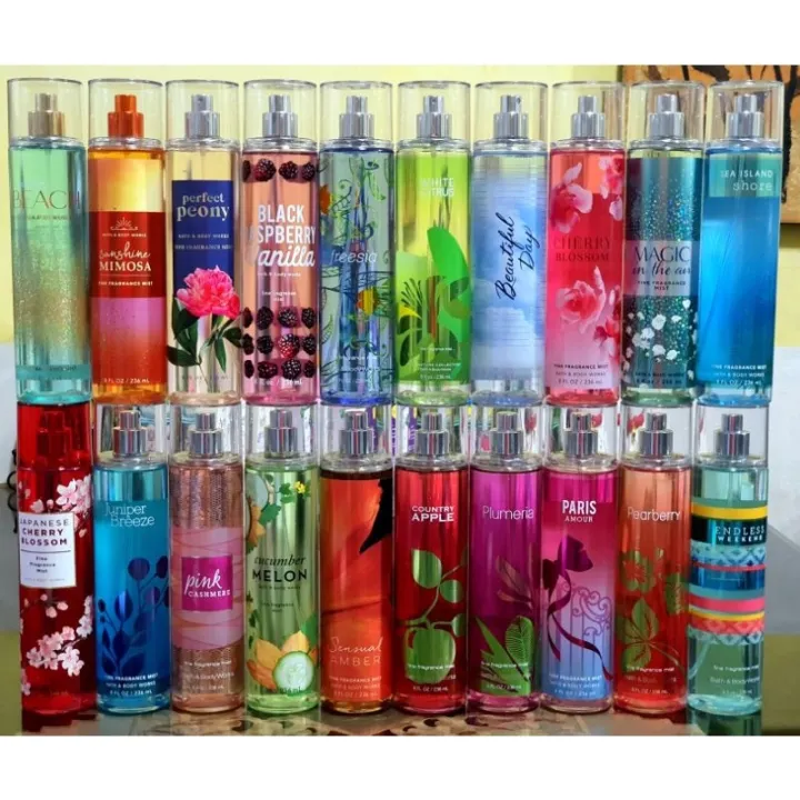Original from US Bath and Body Works Fine Fragrance Mist 02 | Lazada PH Original from US Bath and Body Works Fine Fragrance Mist 02 | Lazada PH