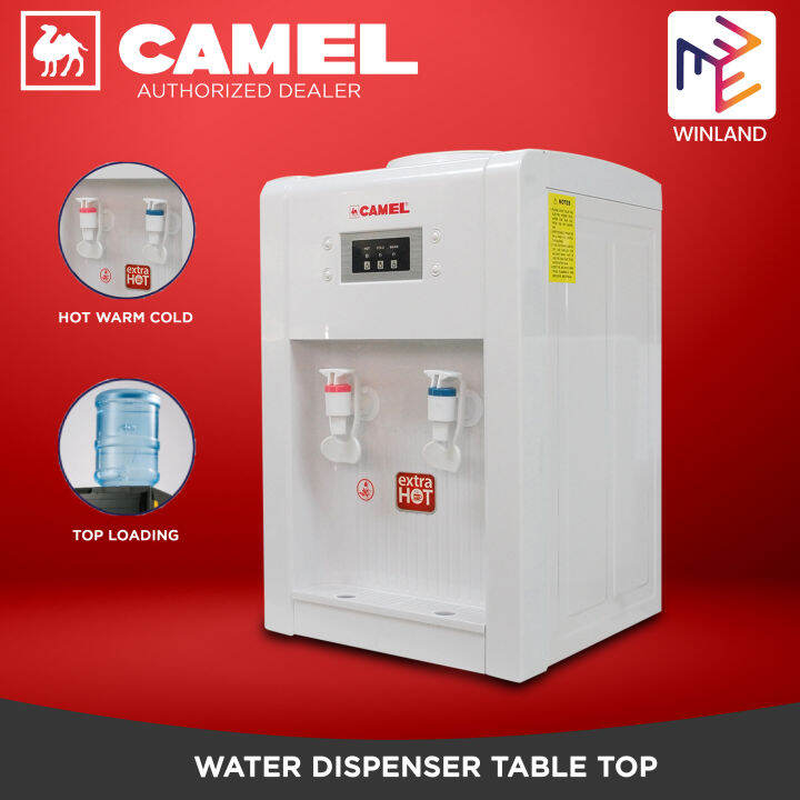 CAMEL by Winland Table Top Hot and Cold Water Dispenser 5Gal Top Load ...
