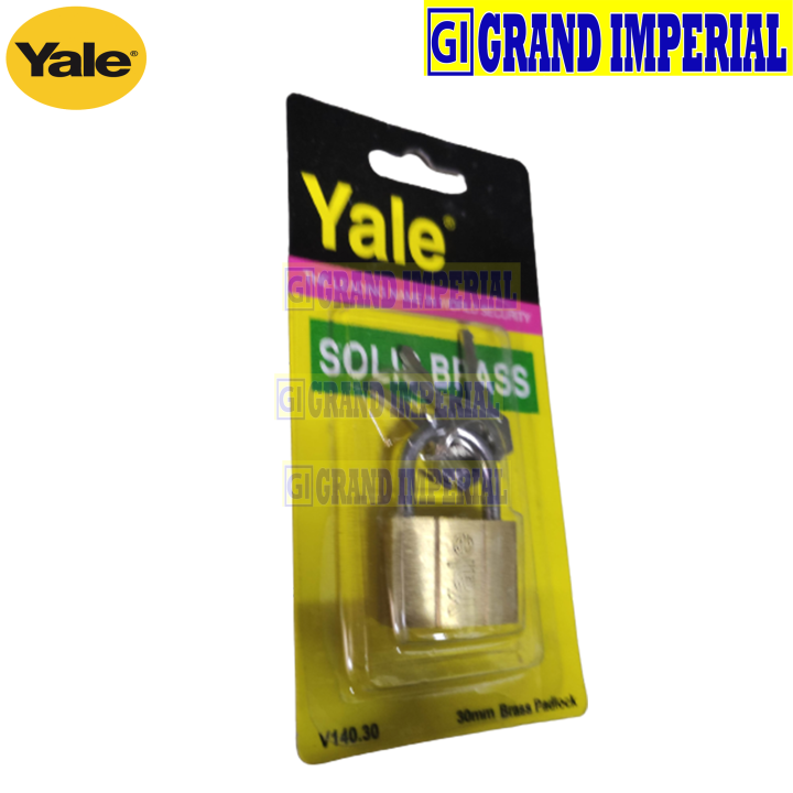 Yale Padlock 30mm Short Shackle V140.30 Grand Imperial Industrial Tools ...