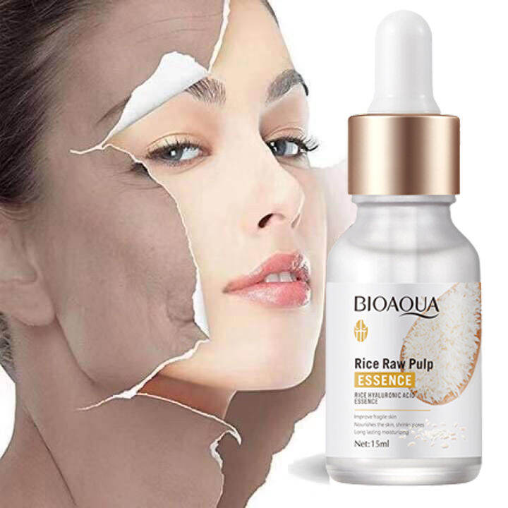 White Rice Serum Original Whitening Face Moisturizing Cream Anti